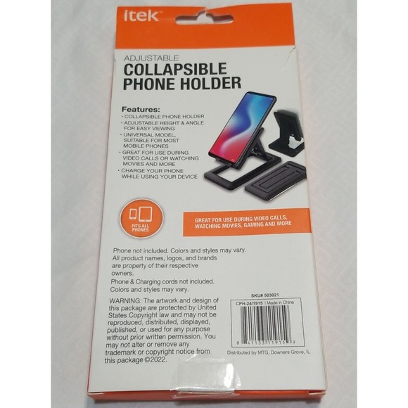iTek | Cell Phones & Accessories | Itek Adjustable Collapsible Phone ...